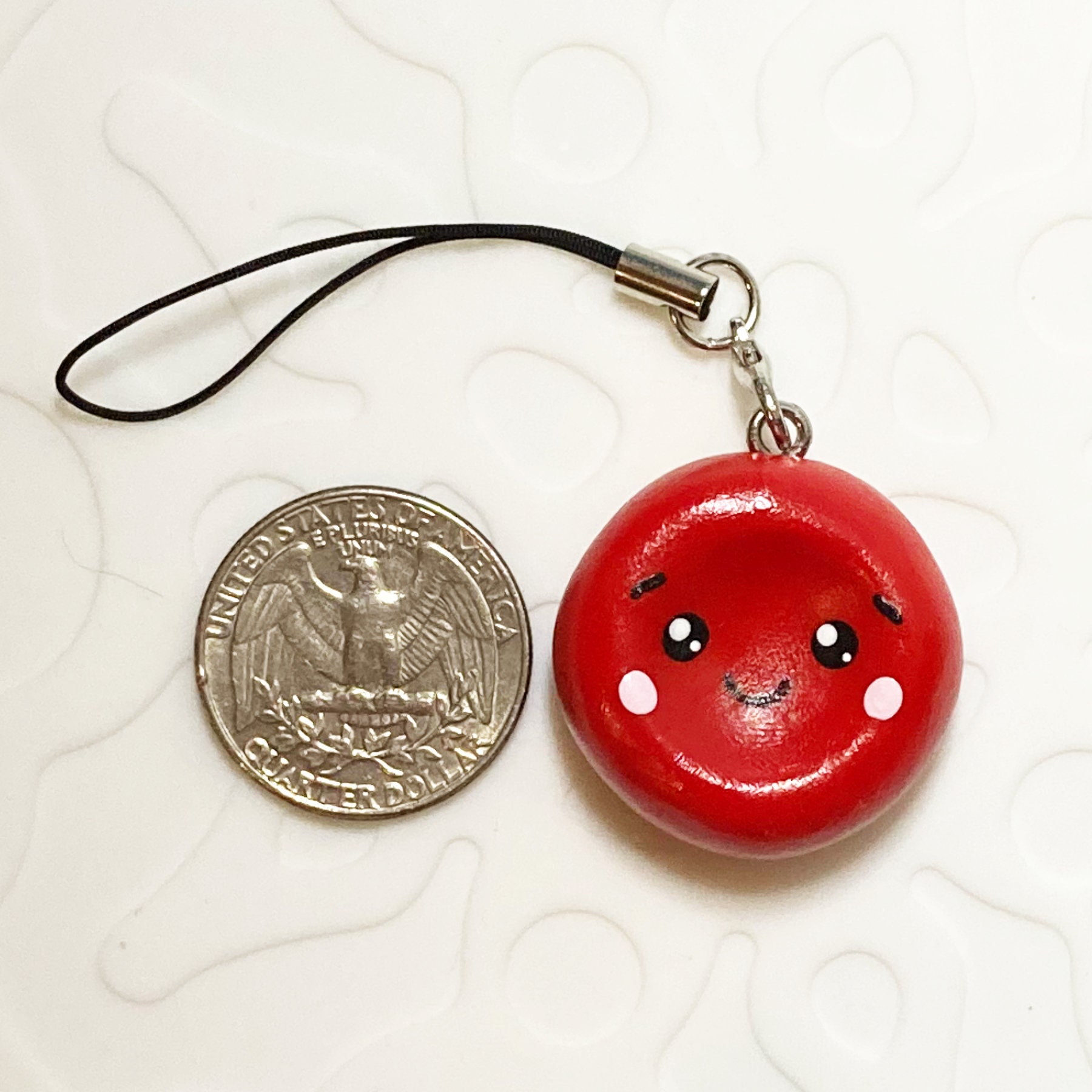 Red Blood Cell Charm, Ornament, Hematologist / Pathologist / Doctor ...