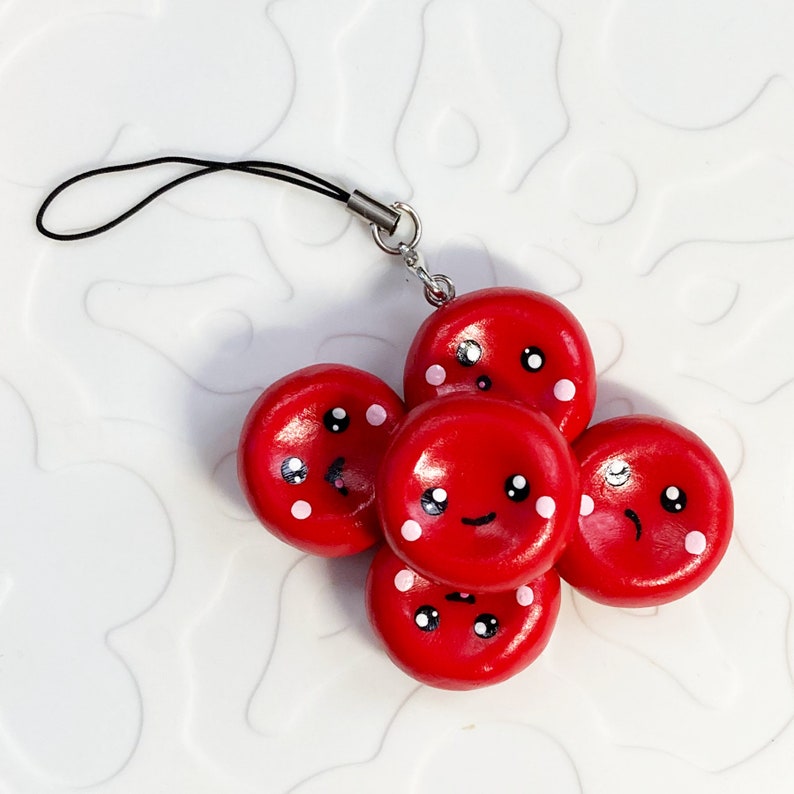 Red Blood Cell Agglutinate Charm, Ornament, Lab Week / Blood Bank ...