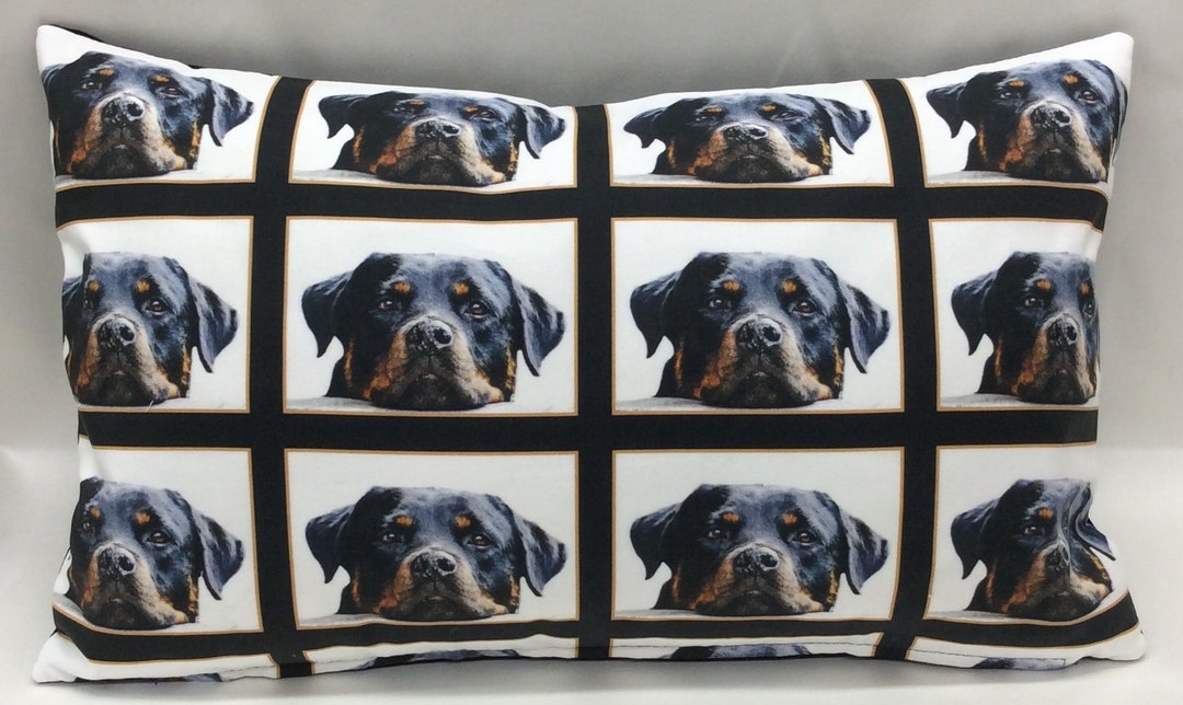 12x18 Inch Rottweiler Pillow With Insert - Etsy