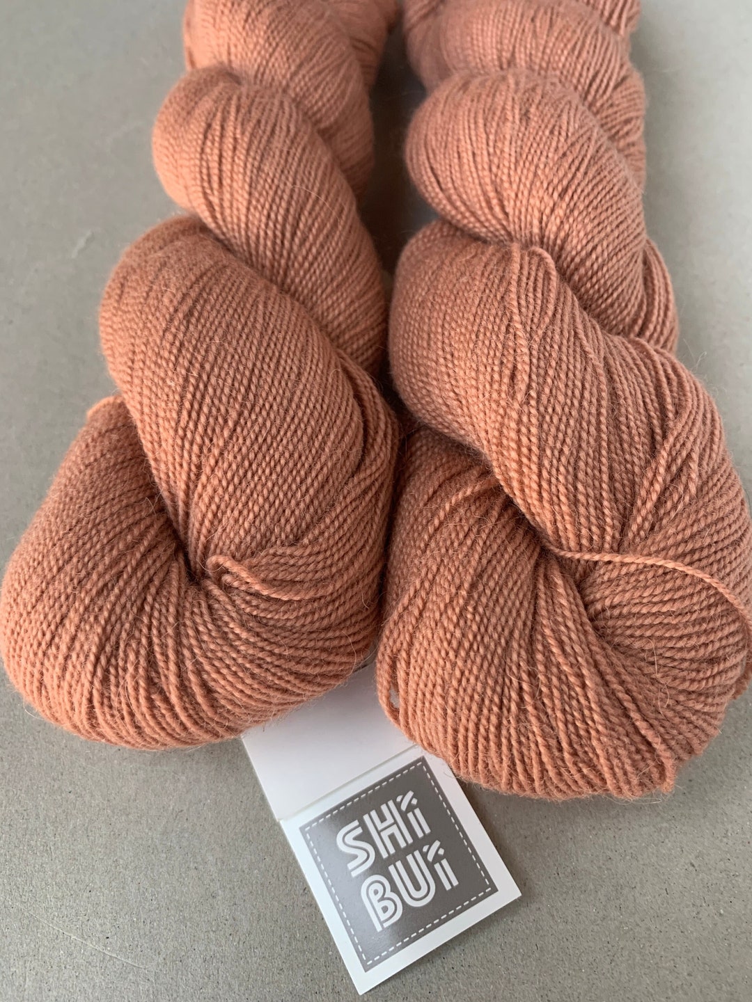 Shibui Knits Cima clay, Superbaby Alpaca and Fine Merino Blend, Two ...