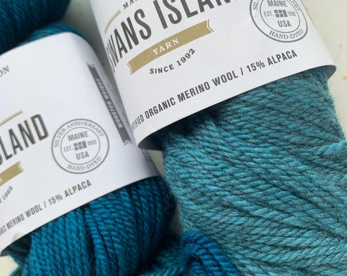Swans Island-sterling Collection, Organic Merino Wool & Alpaca Yarn ...