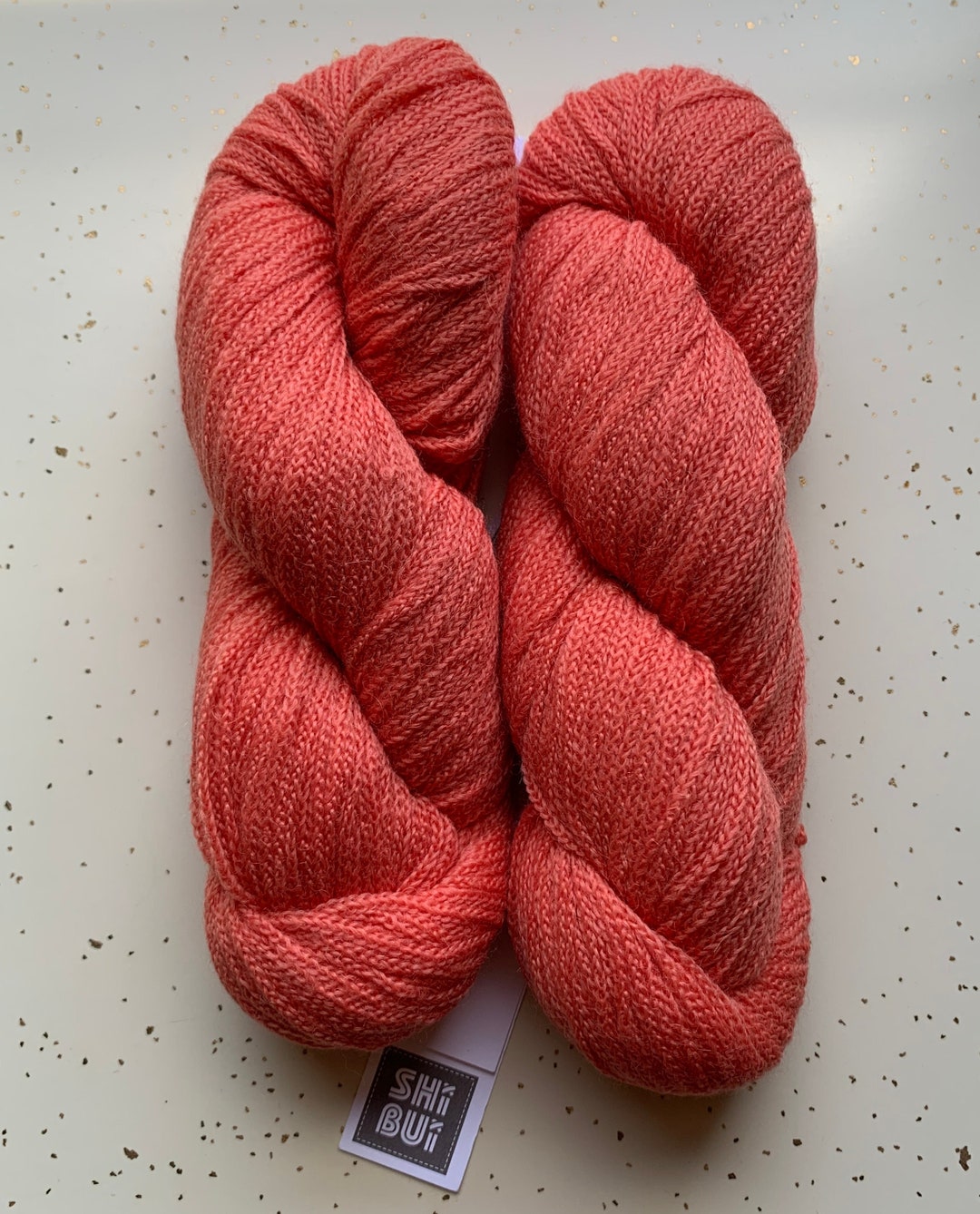 Shibui Knits Maai “poppy”, Two Skeins, Superbaby Alpaca & Merino Blend ...