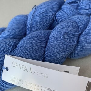Shibui Knits Cima cascade, Superbaby Alpaca and Fine Merino Blend, Two ...