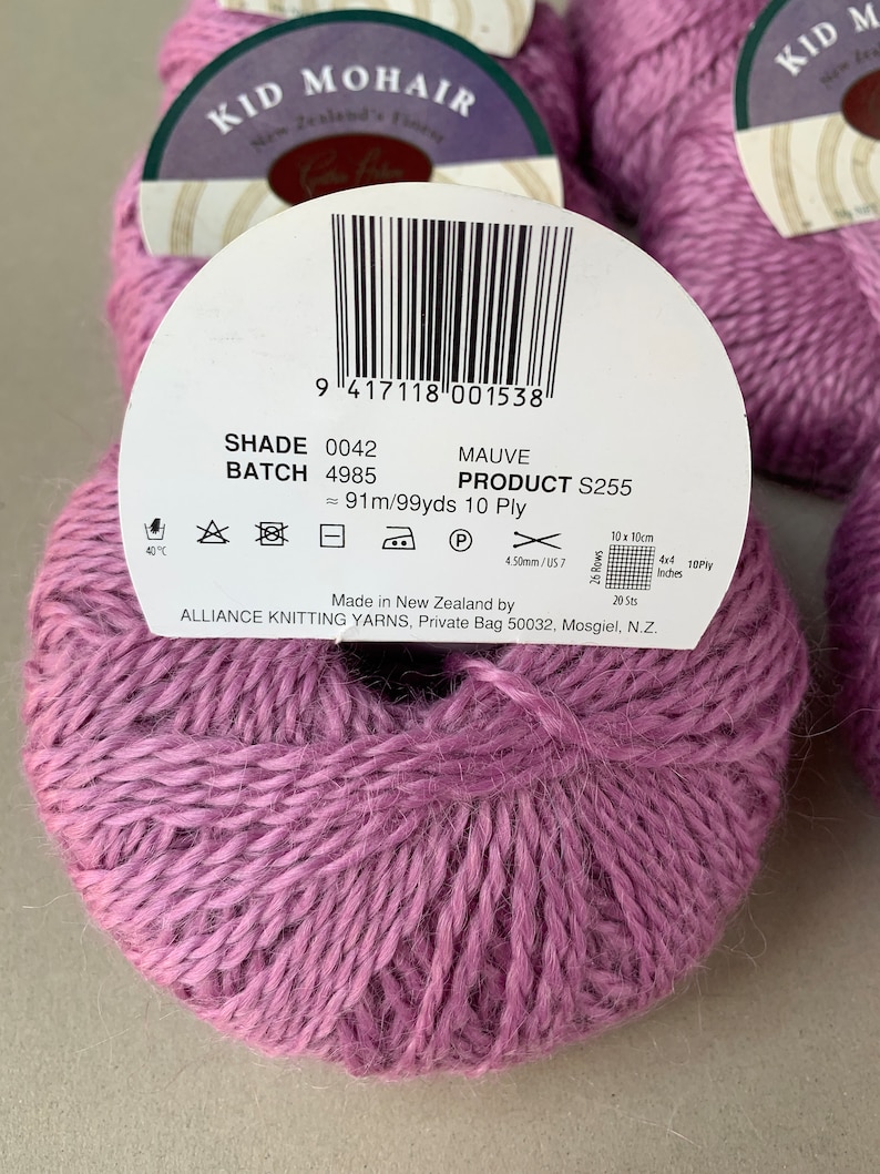 Cynthia Helene Kid Mohair, Lots of 6 Skeins, Kid Mohair-wool Blend ...