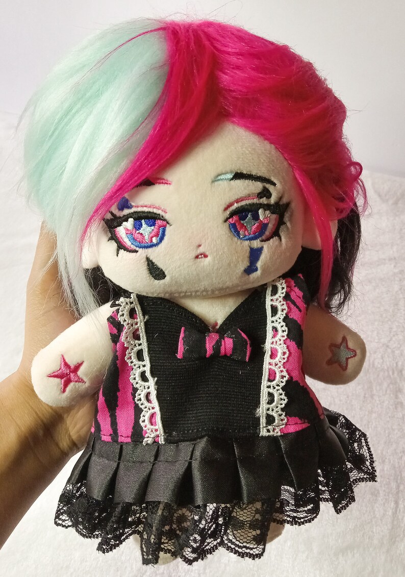 Aimee Goth Scene Emo 20cm Cotton Plush Doll No Attributes - Etsy