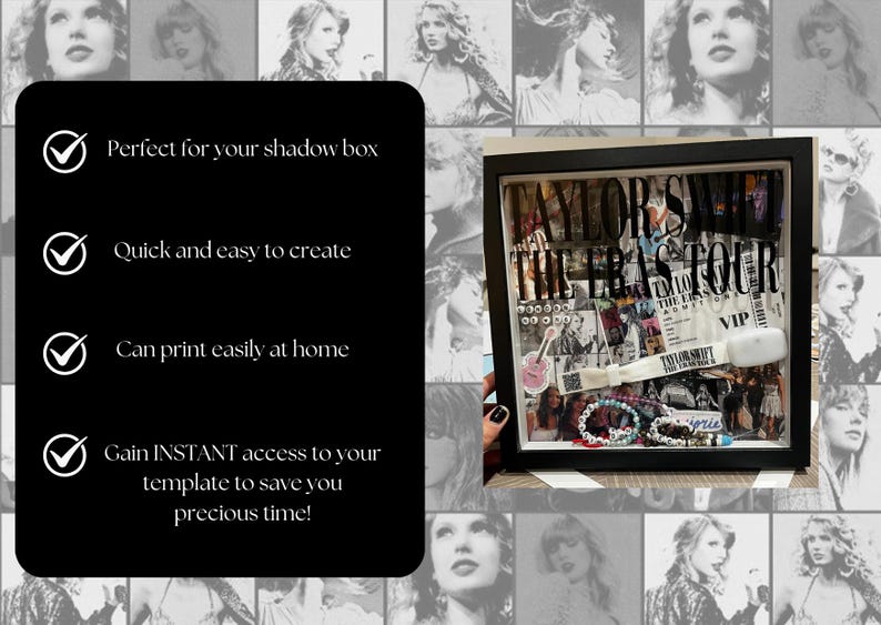 Taylor Swift Customizable Eras Tour VIP Ticket the Eras Tour Digital ...