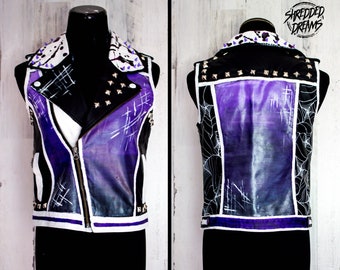Punk vest | Etsy