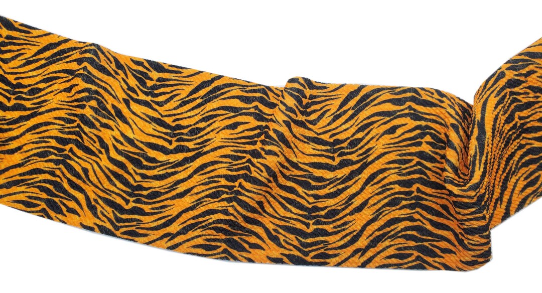 Tiger Stripes (APR2) Bullet Knit Texture (5" Strip, 1/2 Yard or Full ...