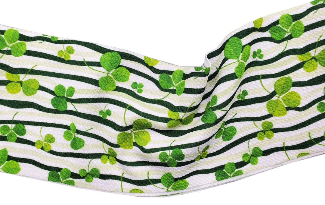 St. Patrick's (STP13) Bullet Knit Texture (5" Strip, 1/2 Yard or Full ...