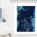 Blue Bamboo Cyanotype Botanical Wall Art Print Nature - Etsy