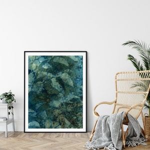 Printable Botanical Art, Decorative Cyanotype Print Instant Download ...