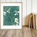 Cyanotype Botanical Wall Art Print UNDERWATER FLORAL - Etsy