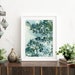 Printable Botanical Art, Decorative Cyanotype Print Instant Download ...