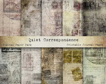 Vintage Grunge Printable Backgrounds - Etsy