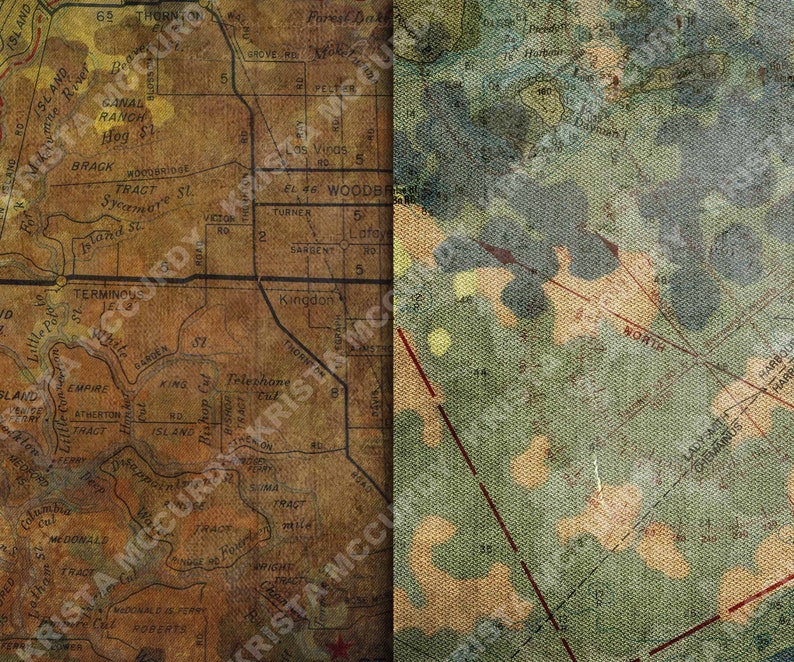 Printable Scrapbook Paper, Grunge Camoflauge, Digital Paper Pack, Junk ...