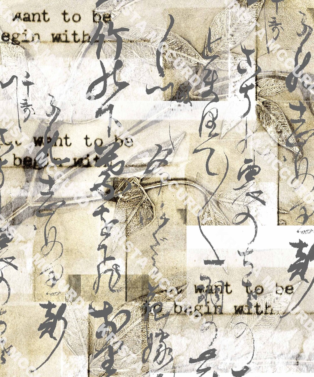 Digital Collage Sheet Printable No. 13, Junk Journal Page, Scrapbook ...