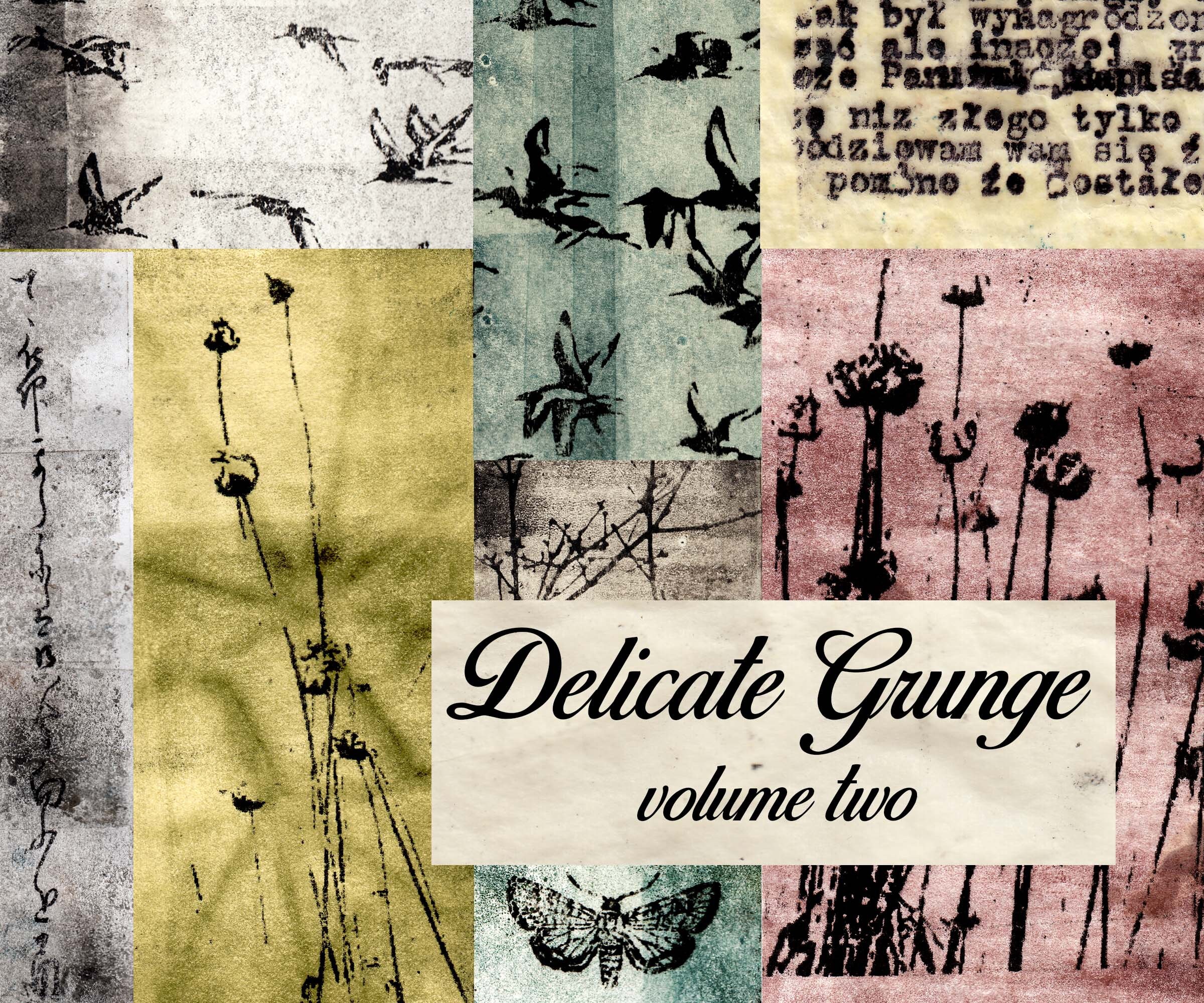 Printable Grunge Collage Sheets Digital Paper Printable Junk - Etsy