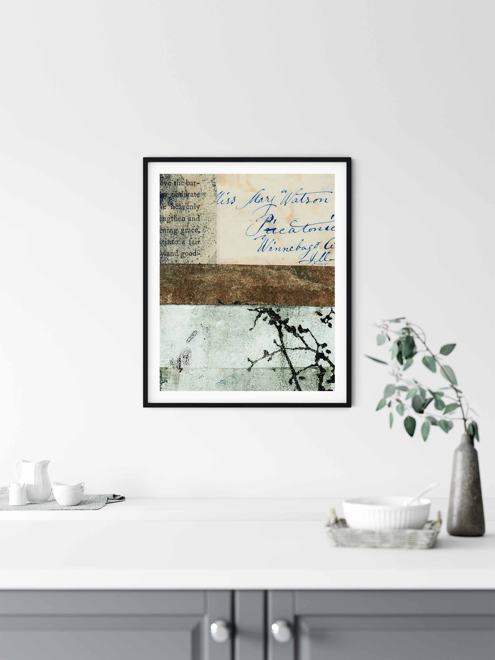 Printable Collage Wall Art MISS MARY WATSON Instant Download - Etsy