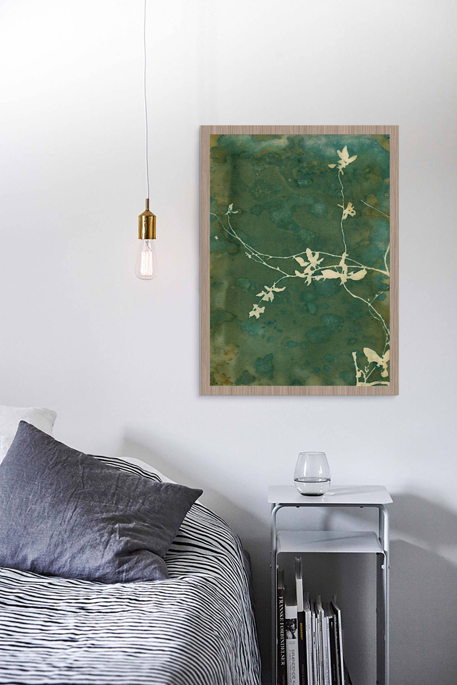 Botanical Wall Art WANDERING FLOWERS Botanical Print | Etsy