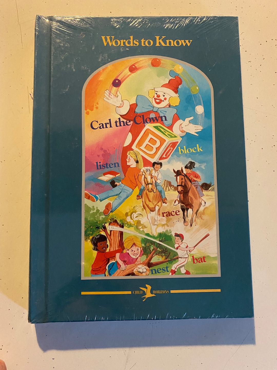 Vintage 1990’s Carl the Clown - Words to Know - Hardcover - Sealed - Etsy