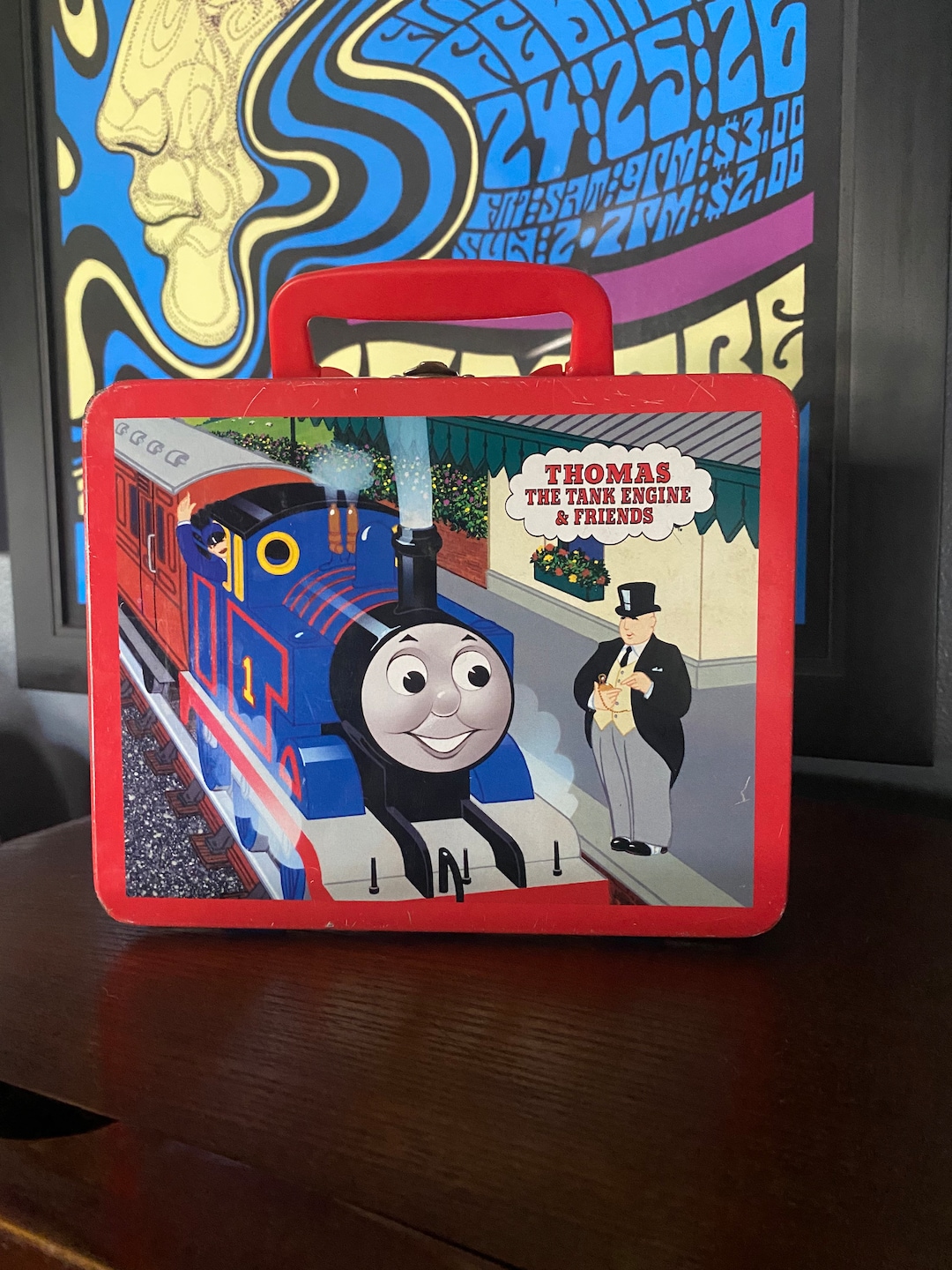 Vintage 1997 Thomas the Tank Engine & Friends Metal Lunchbox - Thomas ...