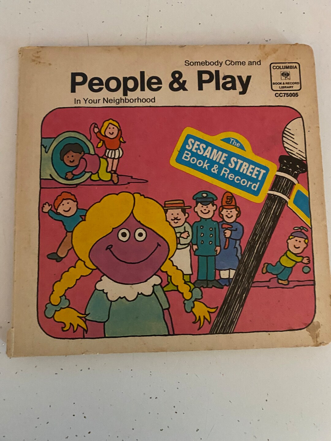 Vintage 1970 Sesame Street 45 Record & Book - Etsy