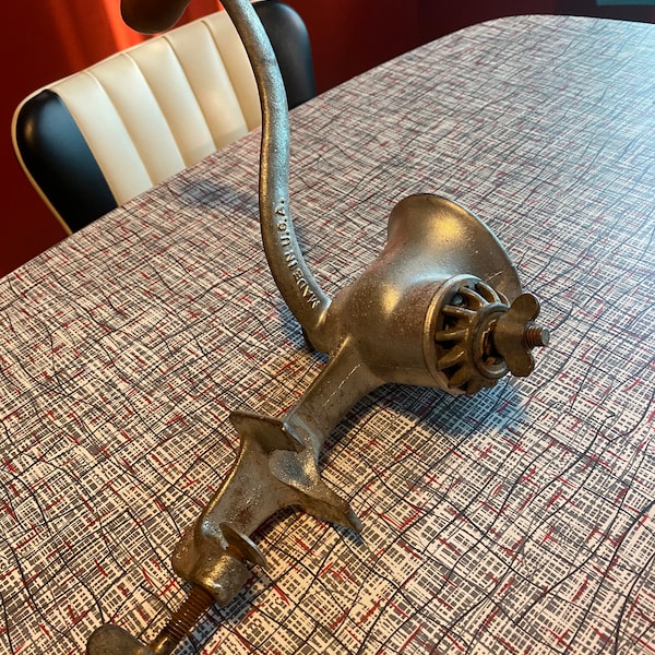Antique Meat Grinder - Etsy