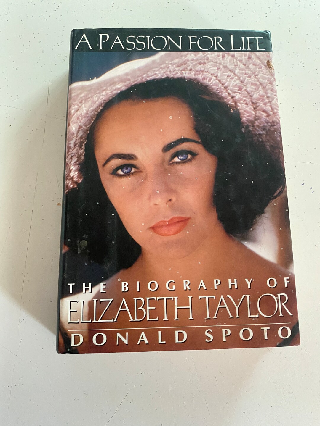 Vintage 1995 Elizabeth Taylor Biography Hardcover - Etsy