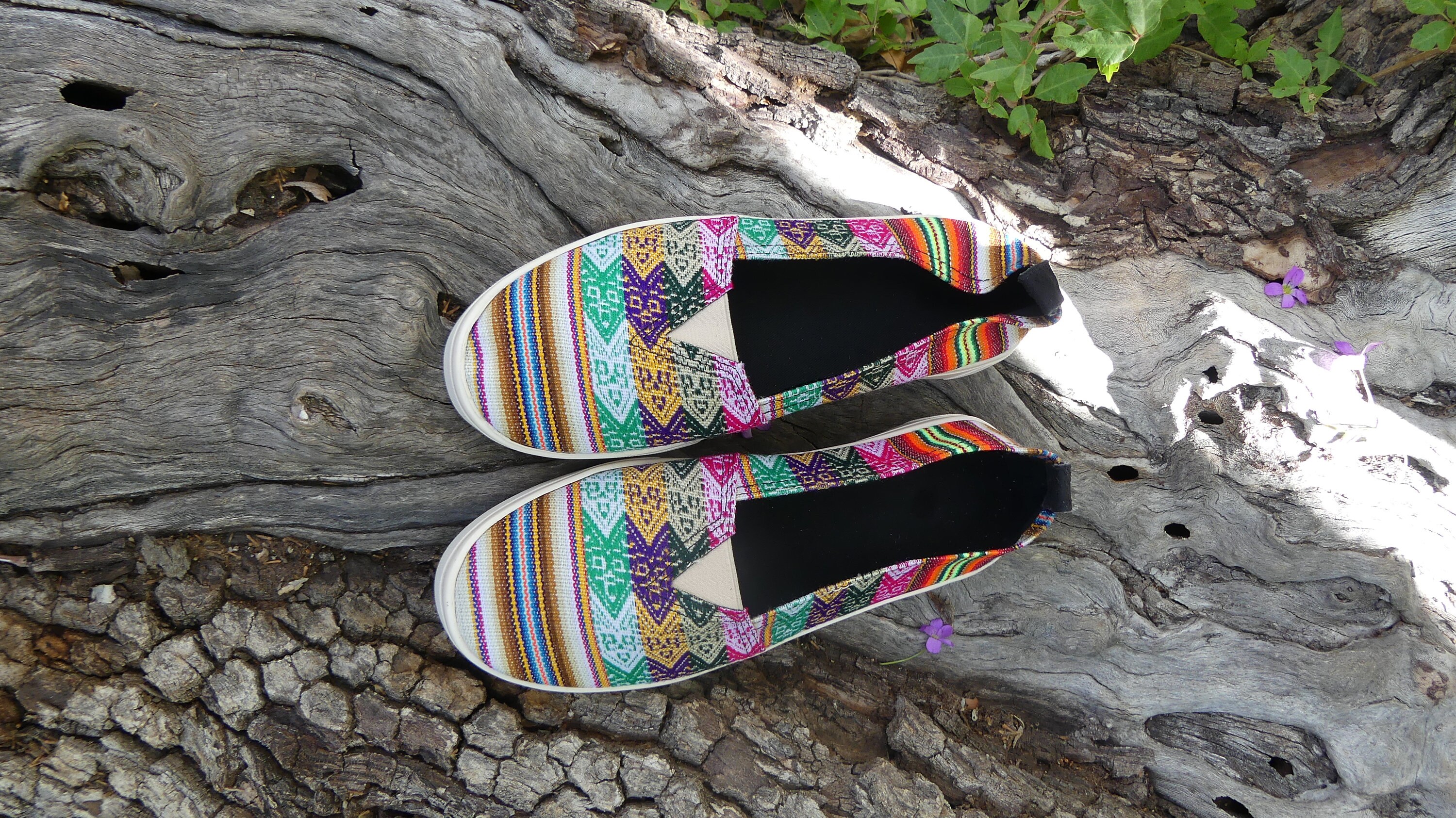 Peruvian Textile Women Slip on Sneaker Ethnic Shoes Typical Peruvian ...