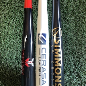 Custom Full Color Logo Baseball Bat - Etsy