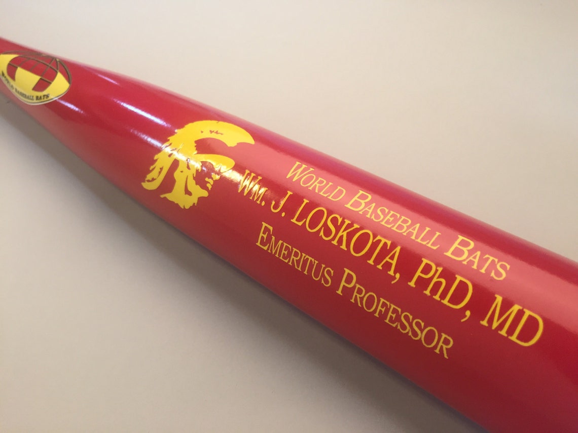 Custom Full Color Logo Baseball Bat - Etsy