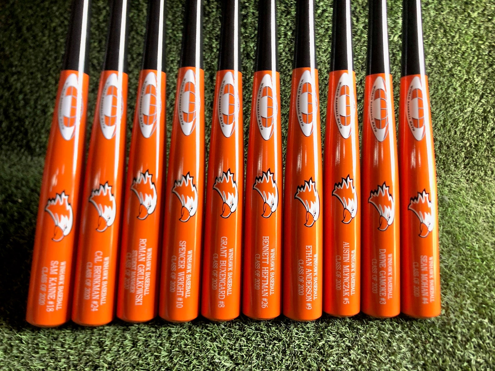 Baseball/softball Team Trophy Bats (team Orders of 4+ Bats) - Etsy