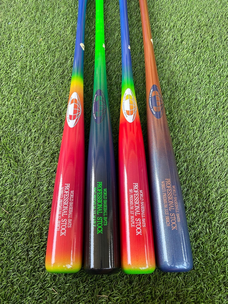 Custom Full Color Logo Baseball Bat - Etsy