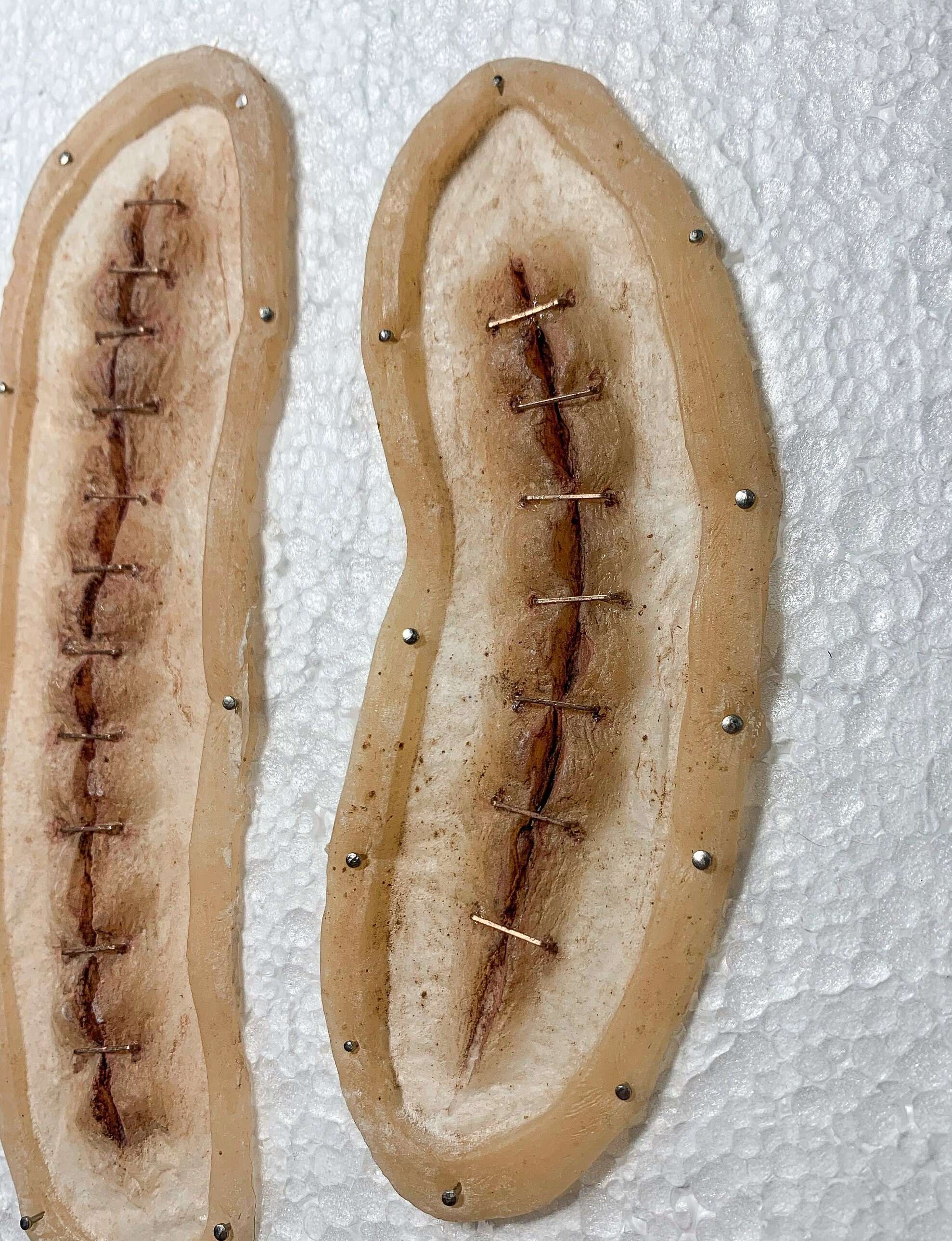 Surgery Scar Wound Silicone Prosthetic Pack / SFX Makeup - Etsy