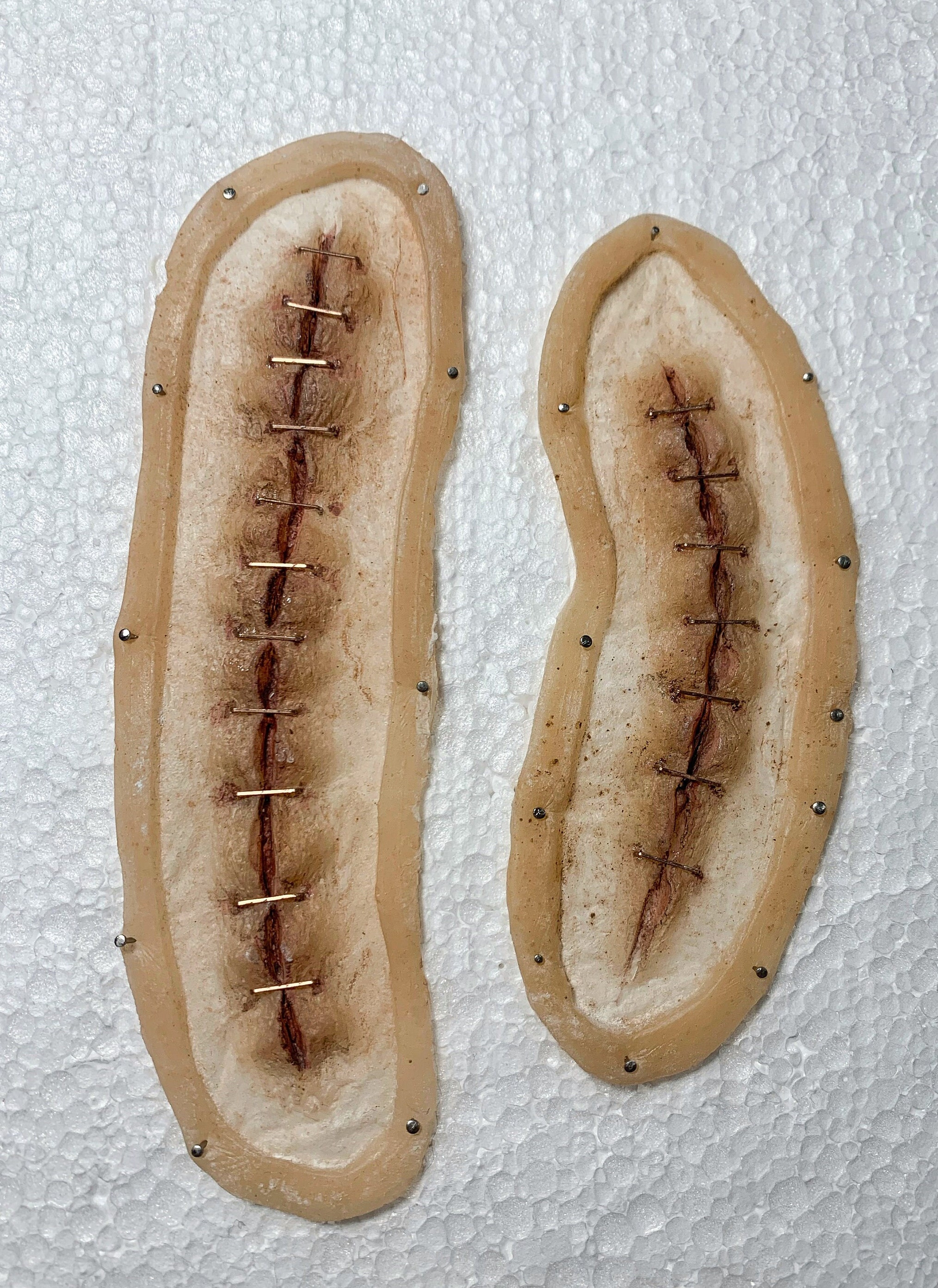 Surgery Scar Wound Silicone Prosthetic Pack / SFX Makeup - Etsy