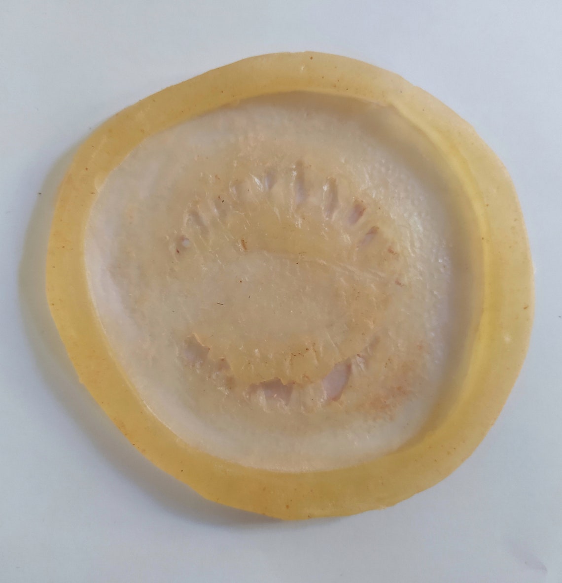 Zombie Bite Mark Silicone Prosthetic / SFX Makeup Costume Wound Monster ...