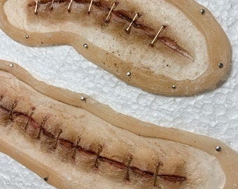 Eye Scar Silicone Prosthetic - Etsy