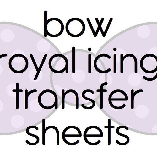 Baby Shower Bundle Royal Icing Transfer Sheets 3 Designs 2 - Etsy