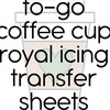 Lemon Royal Icing Transfer Sheets, INSTANT DOWNLOAD - Etsy