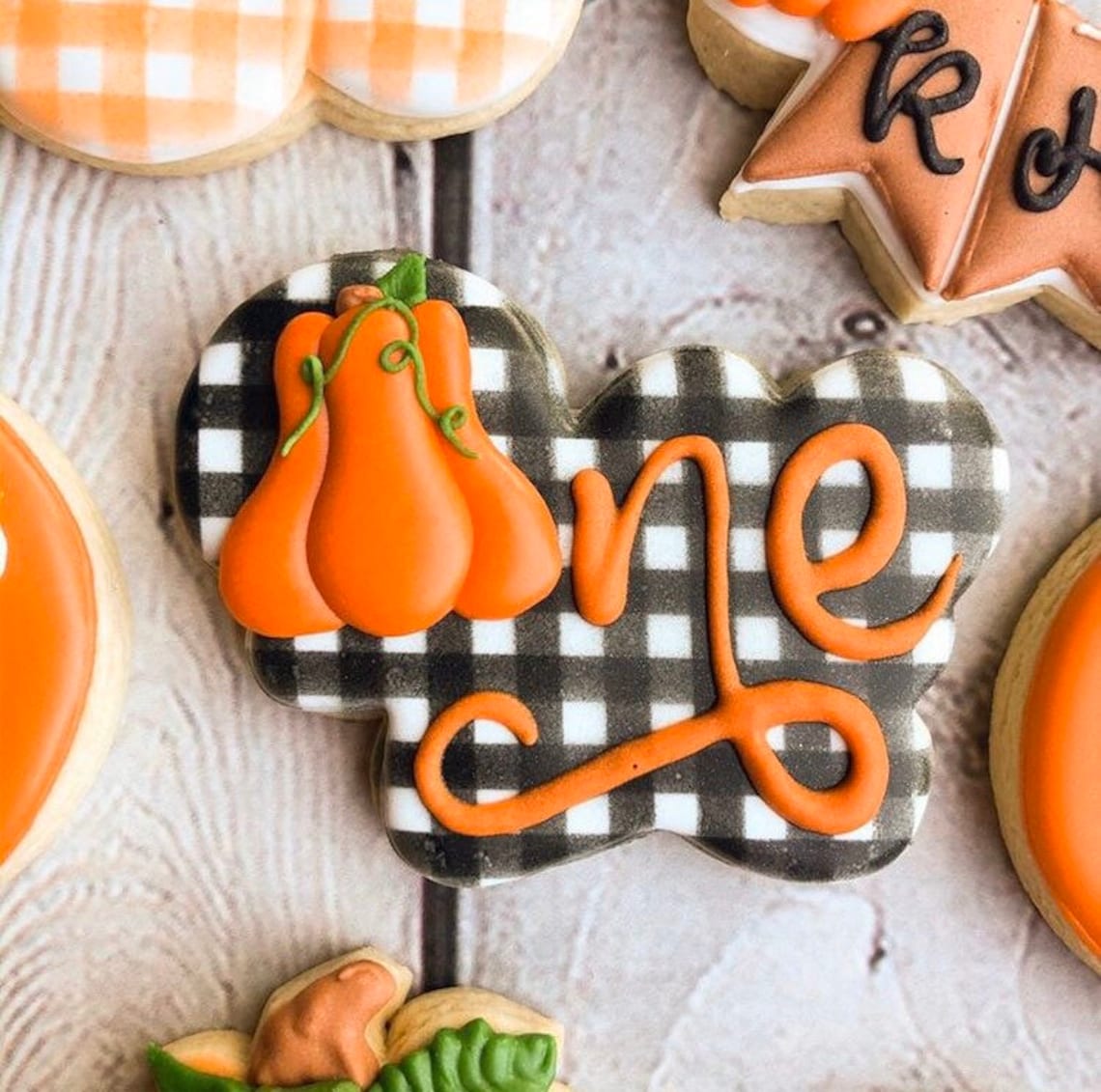 Tall Pumpkin Royal Icing Transfer Sheets INSTANT DOWNLOAD | Etsy