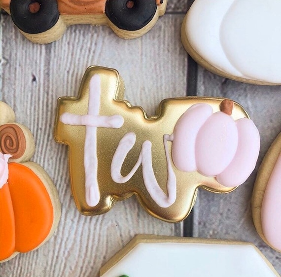 Pumpkin Royal Icing Transfer Sheets — Maddie's Cookie Co.