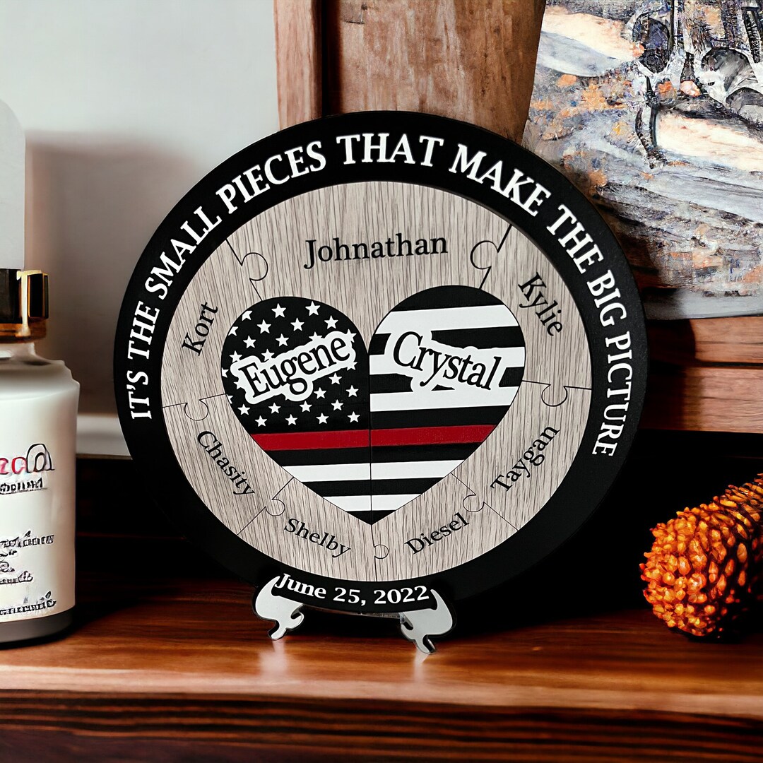 Unity Puzzle for Patriot Family and Servicemen - Etsy