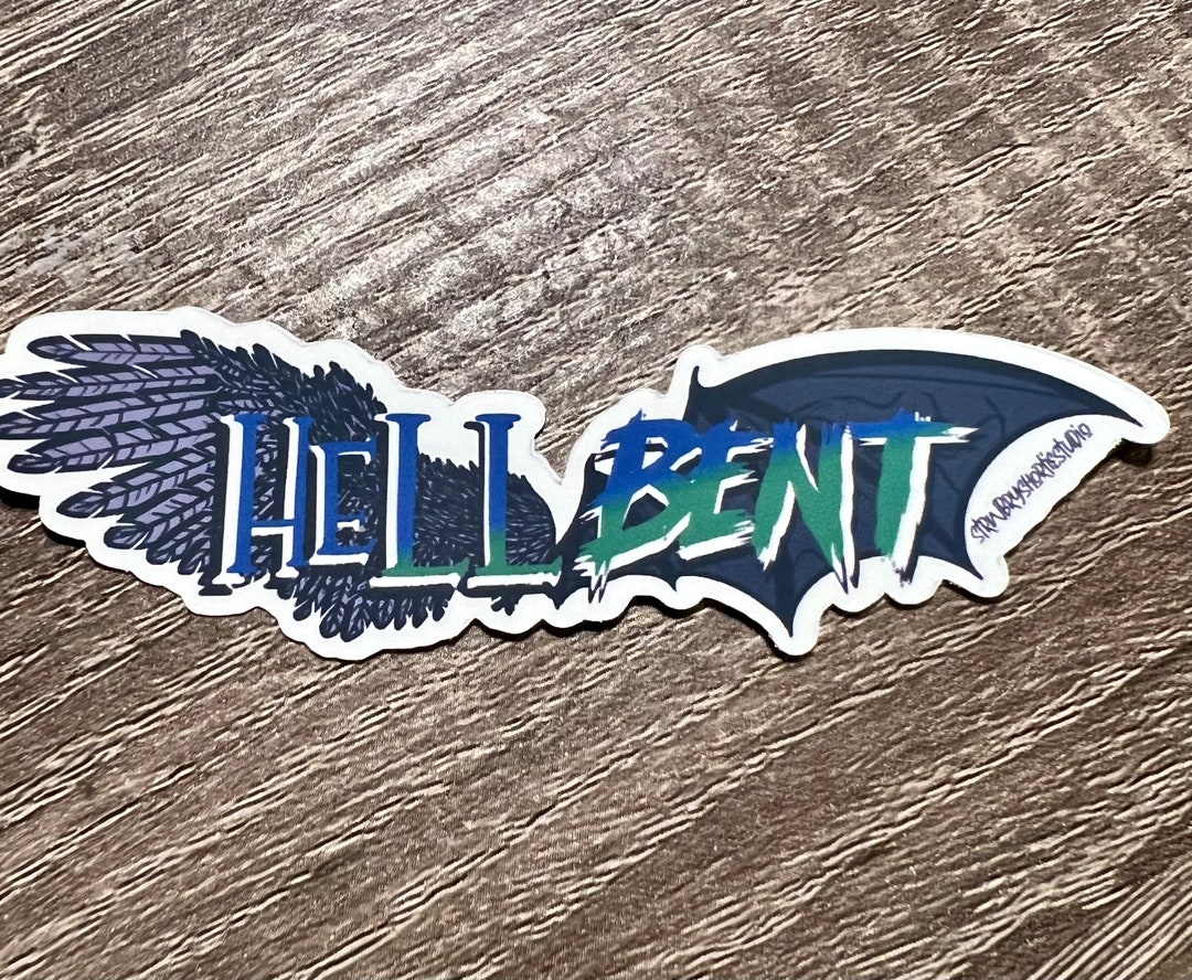 Hellbent Heller/ Destiel/ Bent/ Harvey Dent Ship Sticker - Etsy