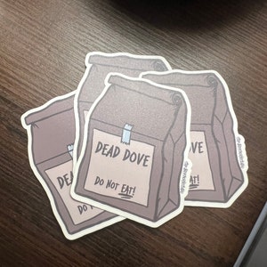 Dead Dove Do Not Eat Fanfic Sticker - Etsy