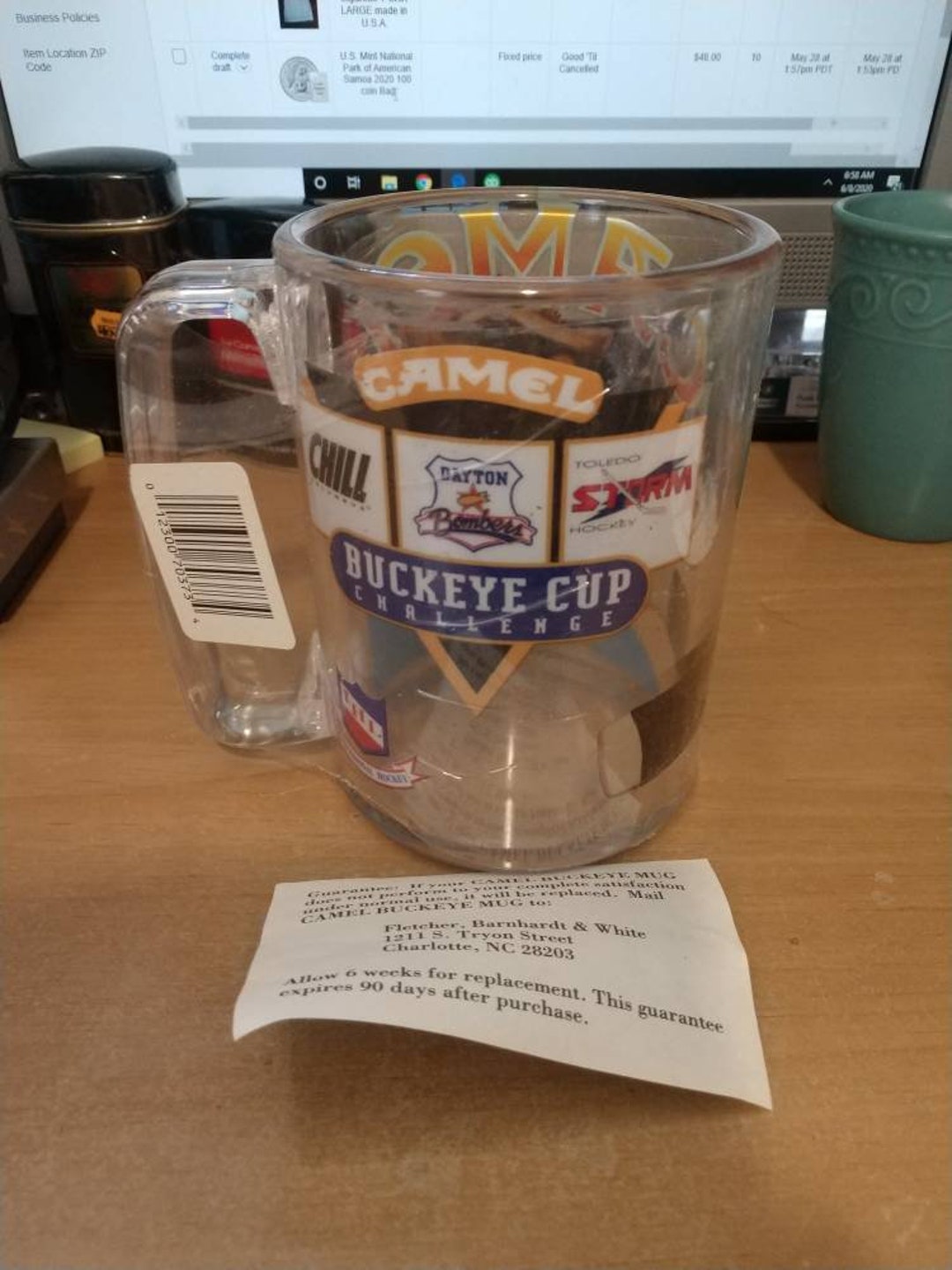 Camel Cigarettes Mug/tumbler Buckeye Cup Challenge - Etsy