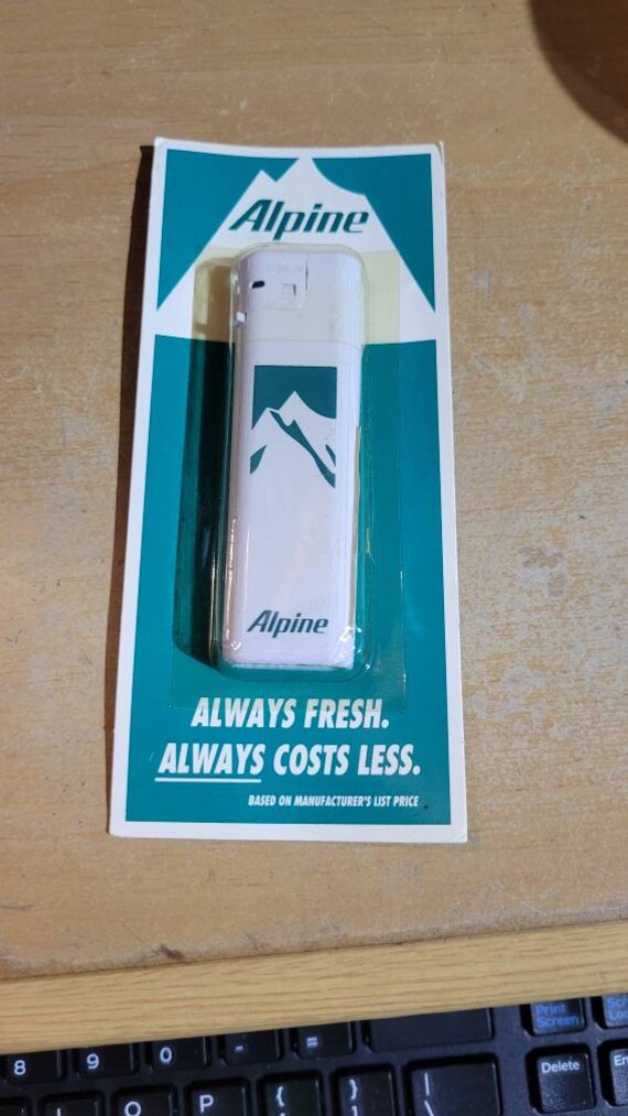 Alpine Cigarettes Disposable Lighter New in Package - Etsy