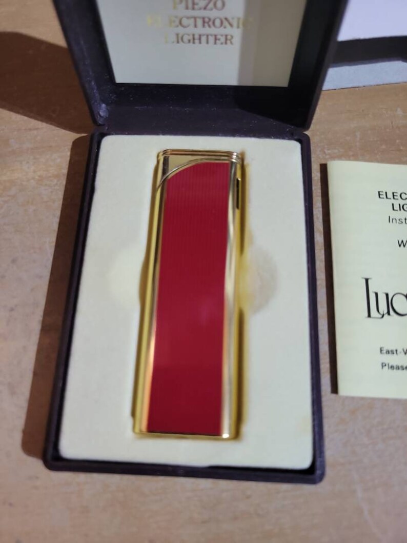 Carlton Cigarettes Red Lucienne Butane Lighter New in Box - Etsy