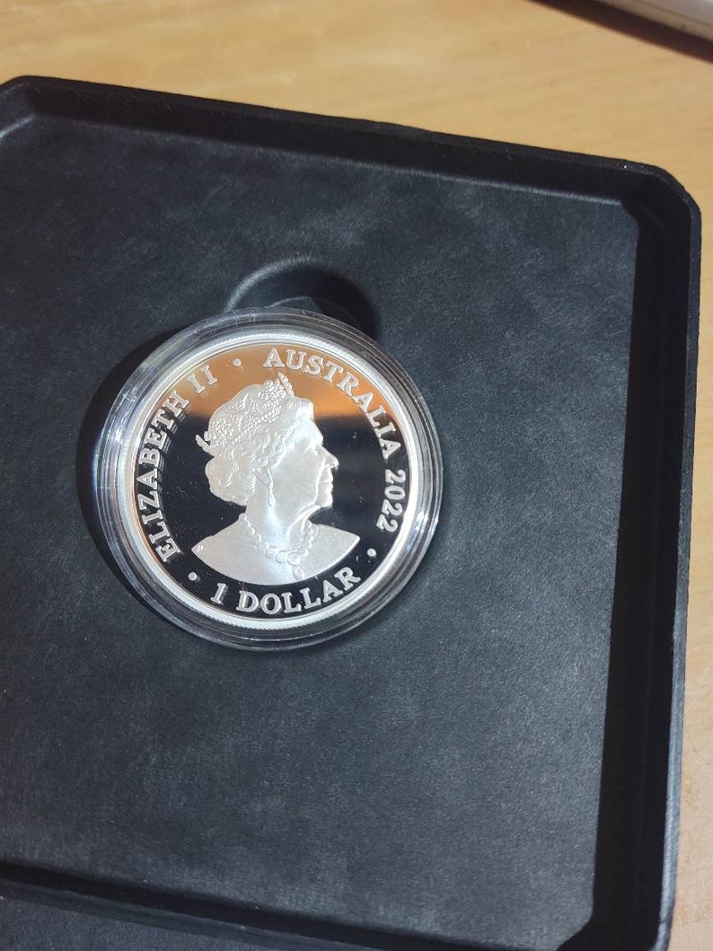 2022 1 Oz Silver Proof Coin Impressions of Australia - Etsy