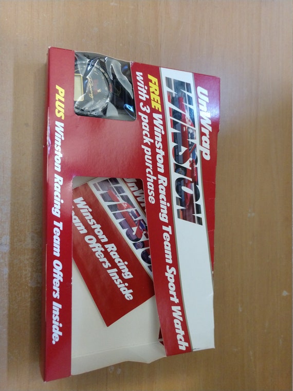 Winston Cigarettes Winston Racing Team Sport Watch N.I.B. - Etsy