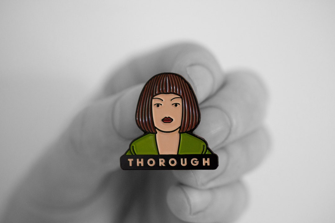 Thorough - Maude Big Lebowski Inspired Enamel Pin Coen Bros - Etsy